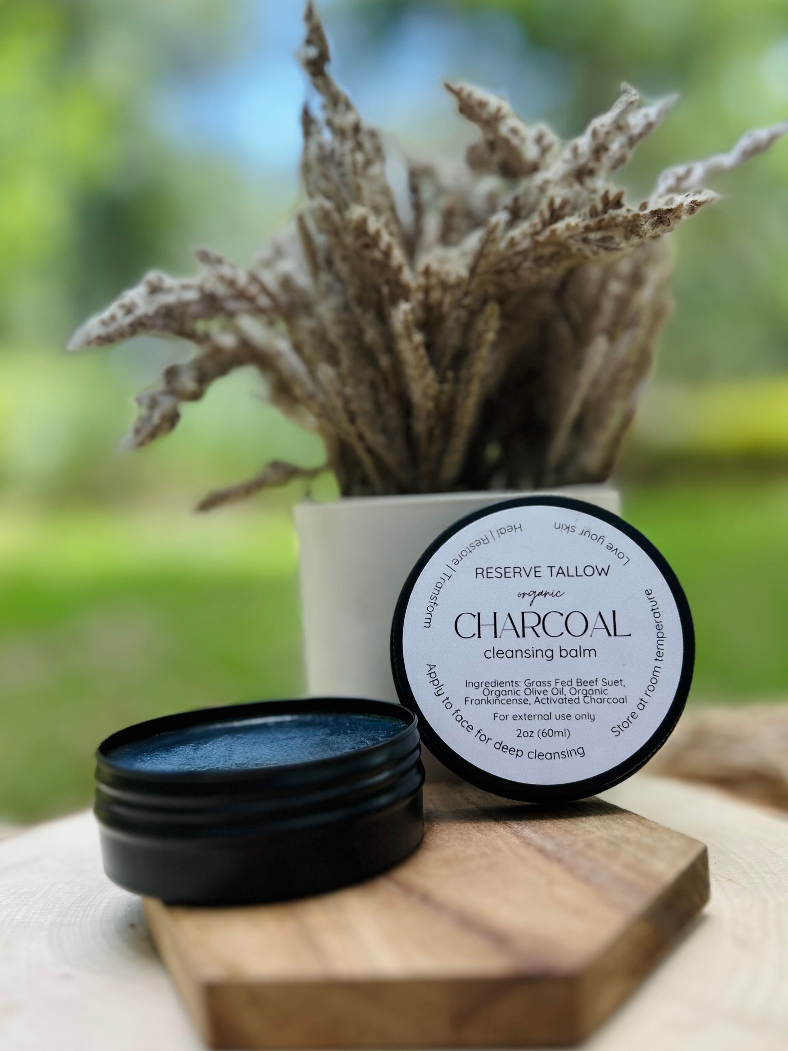Charcoal Cleansing BALM – Reserve Tallow